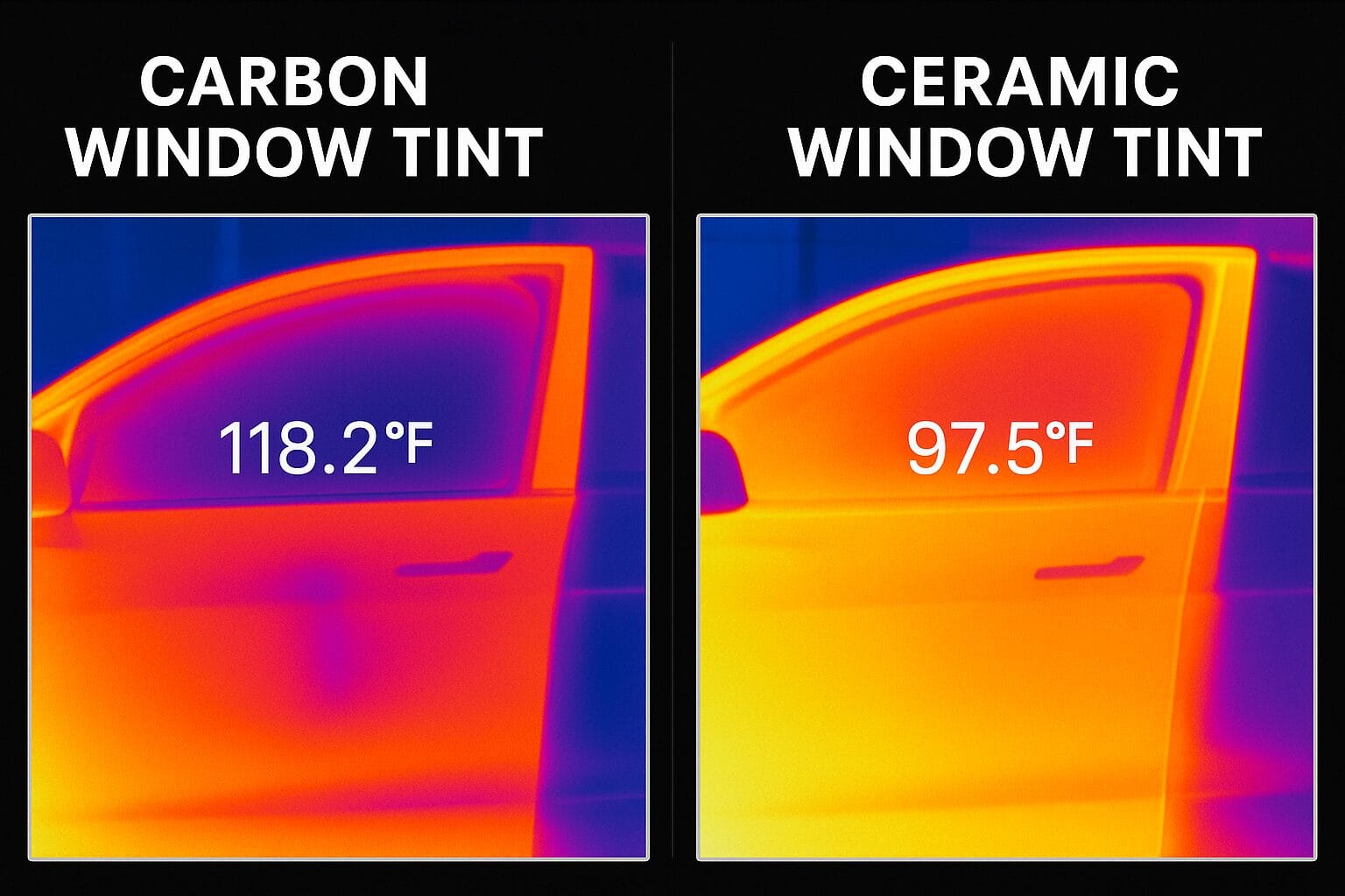 Ceramic vs Carbon Car Window Tint (2025) – Which Film Wins?