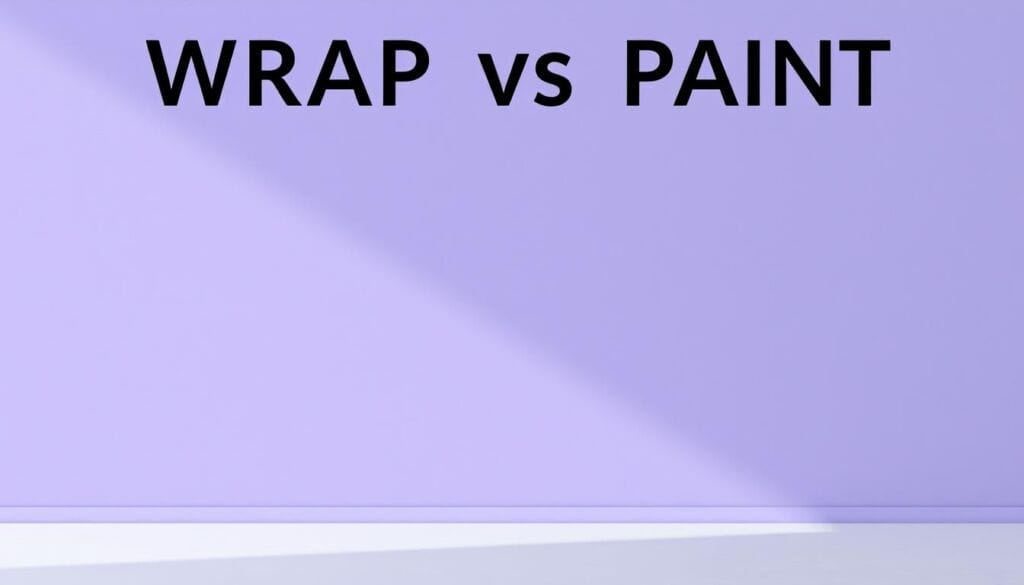 Wrap vs Paint: Which is Better for Your Home?