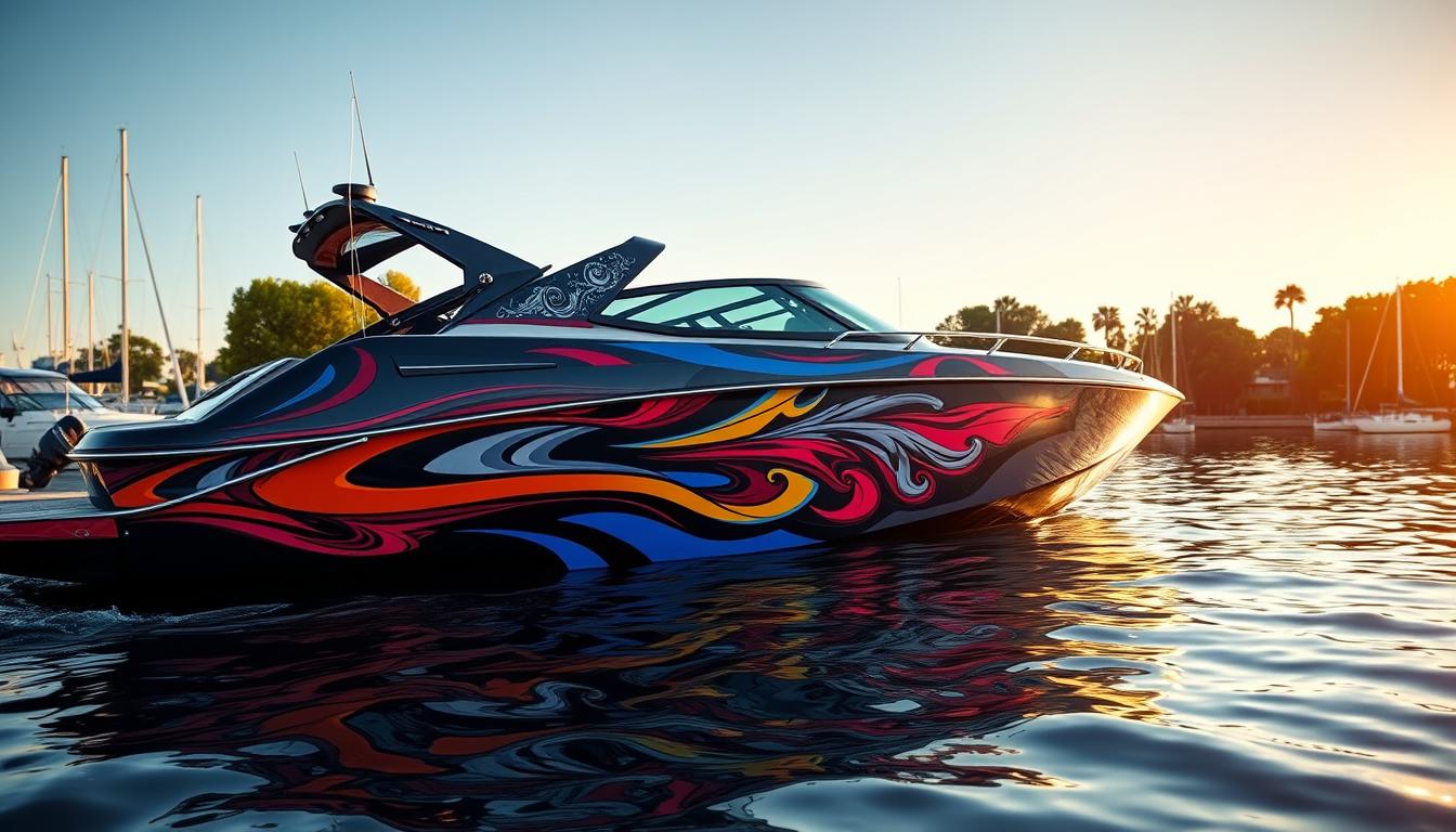 Marine Vinyl Wraps for Boats and Watercraft